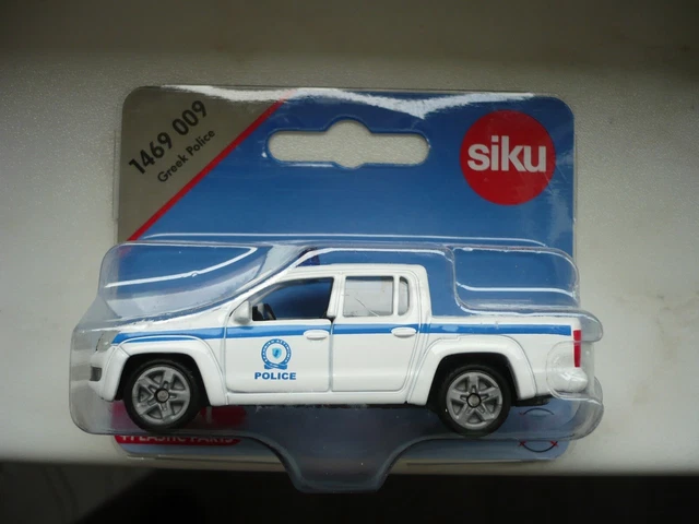 SIKU VW AMAROK TDI "Greek Police "SUPER SERIE" NEU OVP 1469 009-- EUR 12,00 - PicClick DE