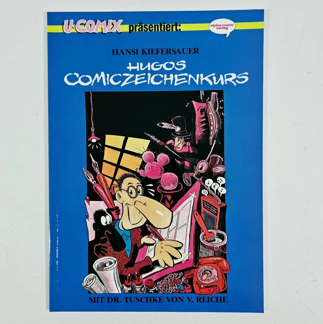 ALPHA COMIC U-COMIX Album KIEFERSAUER - HUGOS COMICZEICHENKURS dt ...