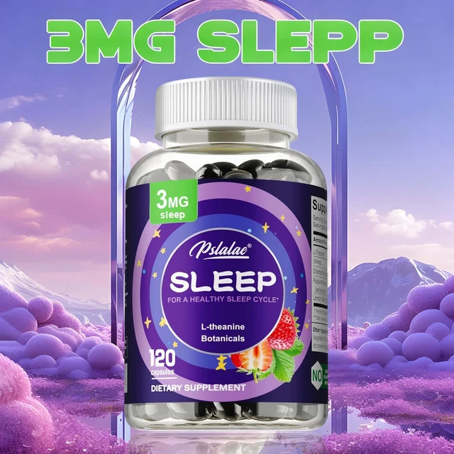 SLEEP CAPSULES -DEEP Sleep Formula, Enjoy Deep Sleep, Relax and Relieve ...