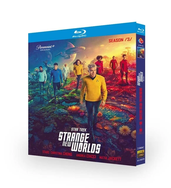 STAR TREK: STRANGE New Worlds Season 3 (2025) 2-Disc All Region Box Set ...