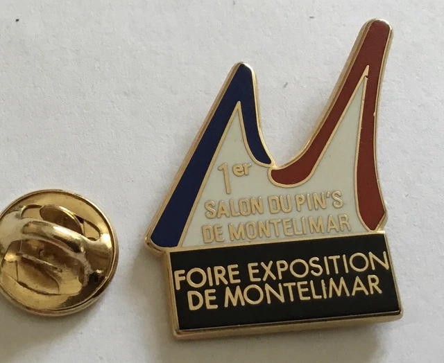 PIN’S PINS RARE ARTHUS BERTRAND ,1er Salon du Pin’s MONTÉLIMAR EUR 1,00 - PicClick FR