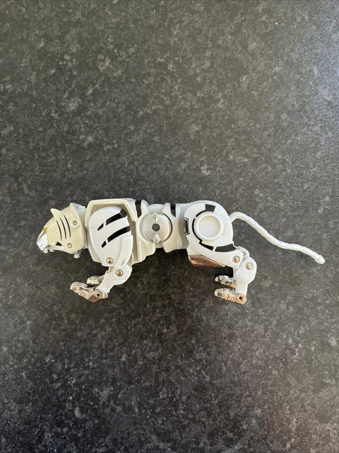 POWER RANGERS WILD Force Deluxe Megazord White Tiger Zord Arm 2001 ...