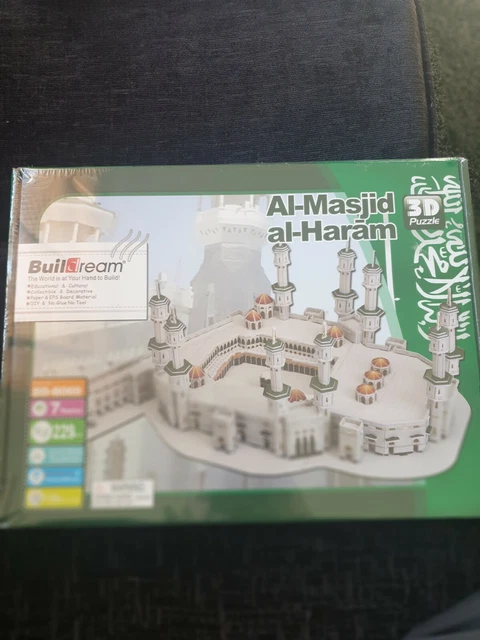 AL MASJID AL haram Mecca Makkah Mosque 3D Puzzle Kids Adults Eid ...