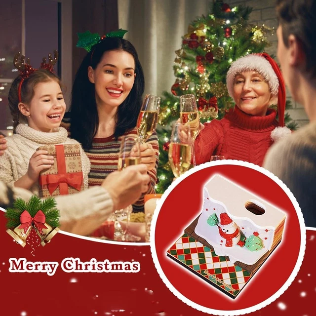 3D CHRISTMAS SNOWMAN Memo Pad Art Papers Art Notepad DIY Sticky Post ...