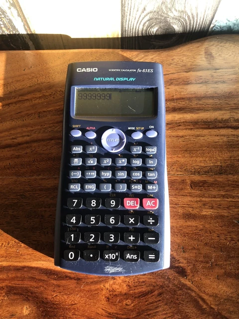 RARE CASIO SCIENTIFIC Calculator FX-83ES Display GCSE A Level ...