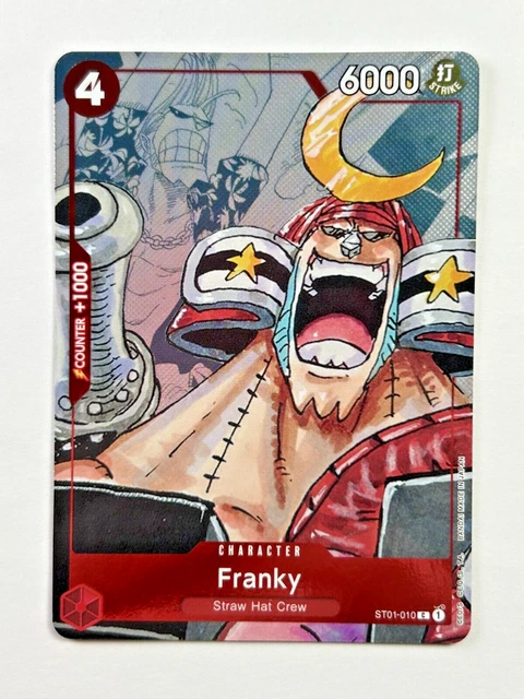 ONE PIECE CARTE Game Franky ST01-010 25th Anniversary Premium ... ONE PIECE CARTE Game Franky ST01-010 25th Anniversary Premium ...