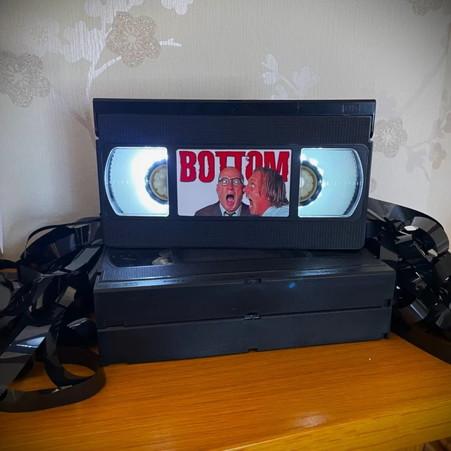 RETRO VHS LAMP, Bottom, Comedy, TV Sitcom, Night Light, Collectible ...