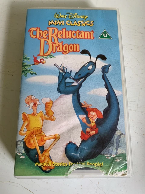 THE RELUCTANT DRAGON - DISNEY’s MINI CLASSICS VHS VIDEO £4.99 - PicClick UK