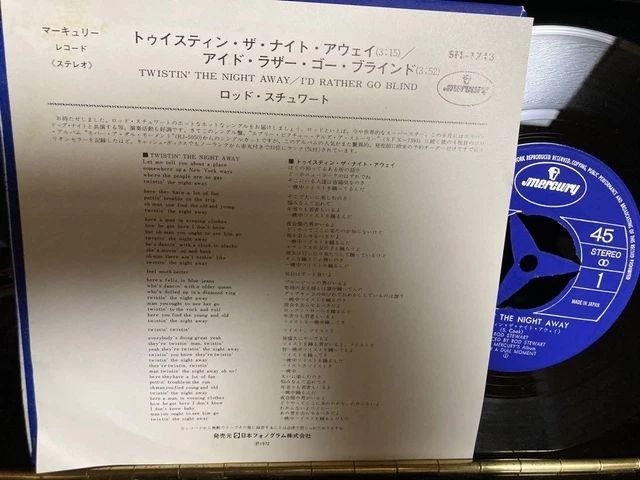 JAPANESE VERSION 7 inch Rod Stewart Rod Stewart Faces £151.72 - PicClick UK