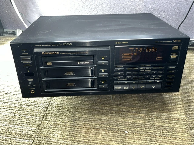 PIONEER 18 DISC Multi-Play Compact Disc Player PD-TM1 973974 $73.82 ...