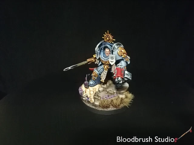 WARHAMMER 40K MINIATURE Leviathan Terminator Captain WH40k EUR 120,00 ...