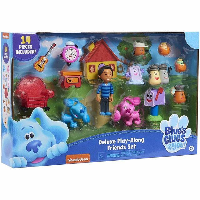 NEW BLUE'S CLUES & You! Deluxe Play Friends Figure Set £33.99 - PicClick UK