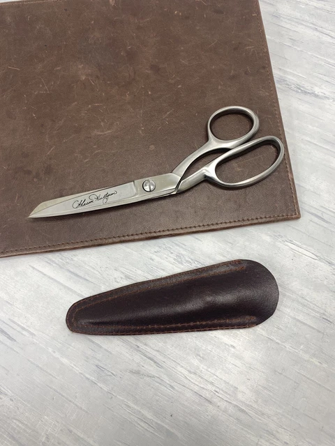 VINTAGE SHARON HULTGREN 8” Scissors Shears Sword Power Edge Dressmaker ...