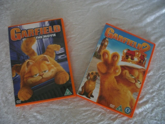 GARFIELD THE MOVIE and Garfield 2 dvd set 2004-2006 £2.00 - PicClick UK