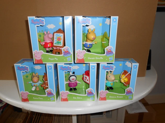 PEPPA PIG Peppas Adventures Peppa's Figure Sets X 5 Collectible Age 3 ...