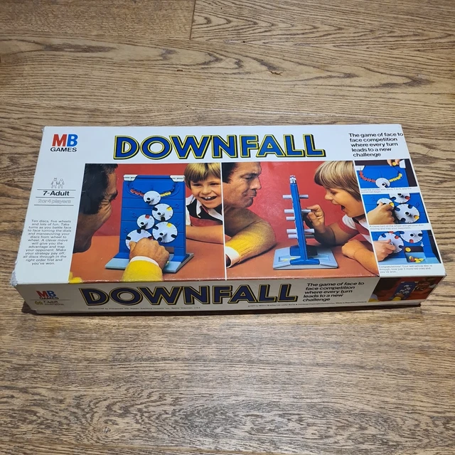 VINTAGE 1977 DOWNFALL Game By MB GAMES Long Box Version £10.00 ...