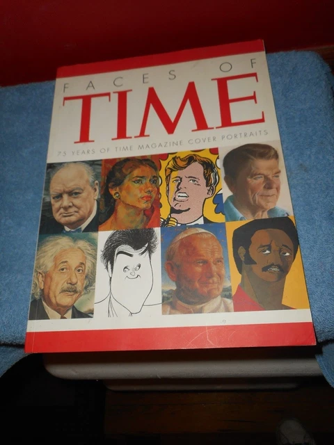 TIME MAGAZINE FACES OF TIME 75 Years Of TIME Covers 1995 SC Book 1st ...