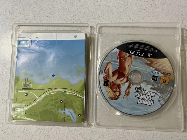 GRAND THEFT AUTO V 5 (Map & Game Only) PS3 EUR 4,22 - PicClick FR