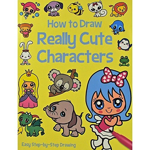 HOW TO DRAW Cute Characters- £5.29 - PicClick UK