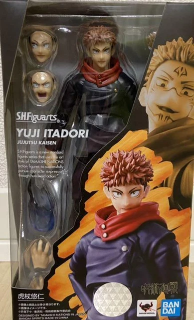 BANDAI SH FIGUARTS Jujutsu Kaisen Yuji Itadori 150mm PVC/ABS Action ...