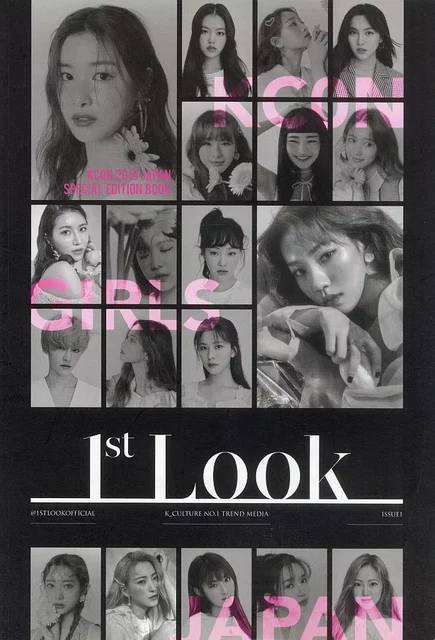 KCON 2019 JAPAN Special Edition Korean Magazine 1st Look Girls Book £60 ...