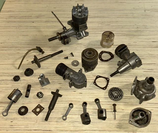 VINTAGE GHQ AERO Spark Ignition Model Engine Parts Only And Other Used ...