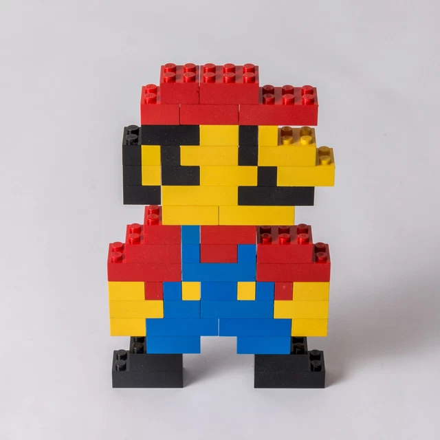 LEGO MOC 60 Bricks Custom Style 8-bit Pixel Art SuperMario £10.55 ...