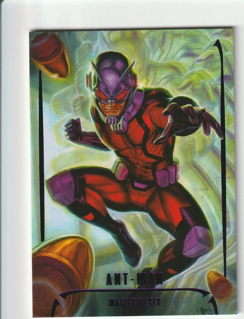 2024 MARVEL MASTERPIECES Nahuel Grego Ant-Man #40 Epic Purple /199 £22. ...