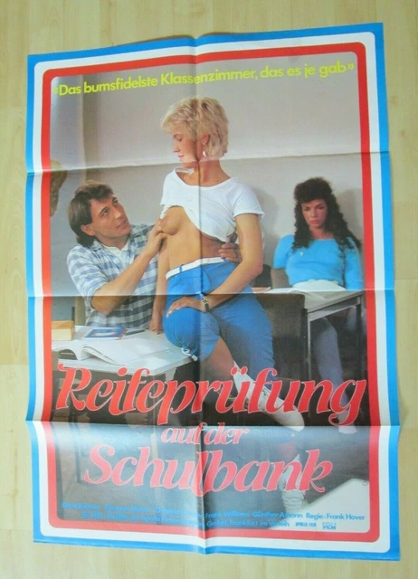 FILMPLAKAT : REIFEPRÜFUNG auf der Schulbank ( Doris Buchner , Eleanore ...