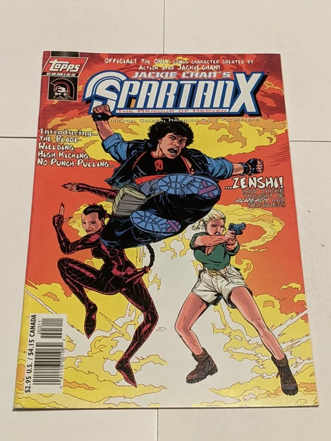 SPARTAN X THE ARMOUR OF HEAVEN #3 August 1997 |Marvel Comics JACKIE ...