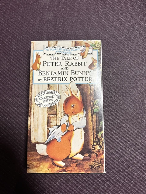 THE TALE OF Peter Rabbit And Benjamin Bunny by Beatrix Potter - VHS ...