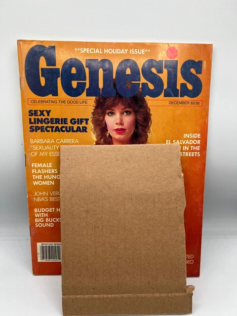 VINTAGE GENESIS SPECIAL Holiday Issue December 1983 Magazine $14.95 ...