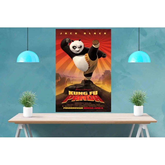 KUNG FU PANDA Fine Art Movie Poster £11.99 - PicClick UK