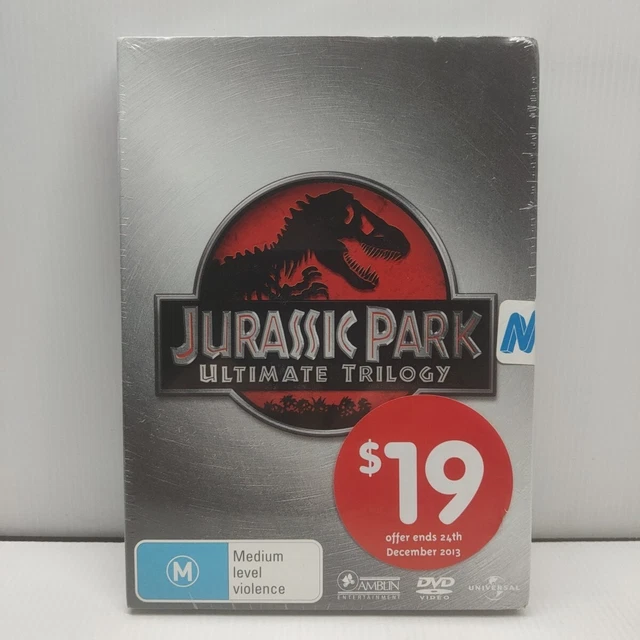 JURASSIC PARK ULTIMATE Trilogy Movie Collection DVD Set, PAL Region 4 ...