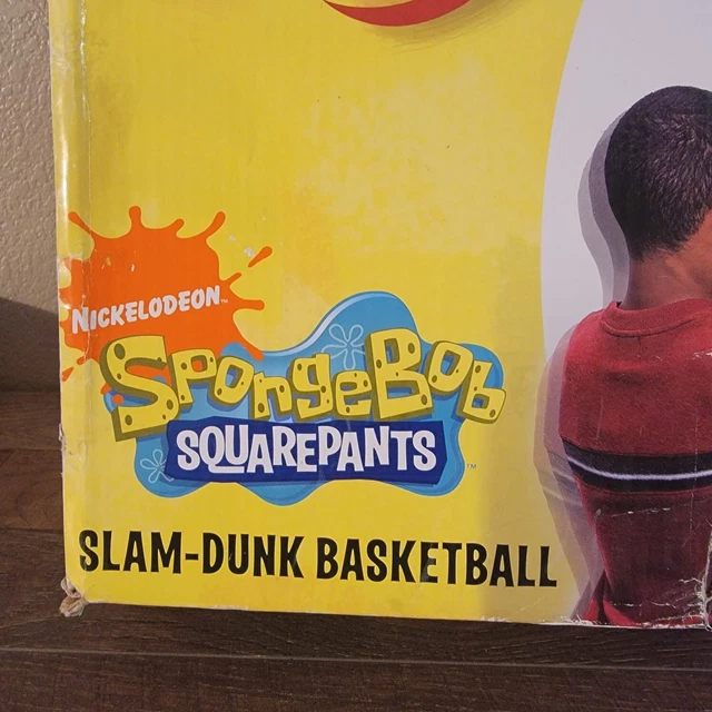 NEW NICKELODEON SPONGEBOB SquarePants slam dunk basketball arcade game ...
