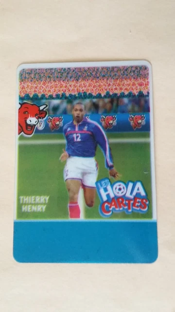 RARE CARTE Vache Qui Rit Foot / Hola 2002 / Thierry Henry EUR 12,00 ...