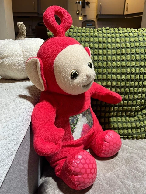 LARGE TELETUBBIES RED Po Plush Soft Toy Tomy Vintage 25” 1996 - Rare £ ...