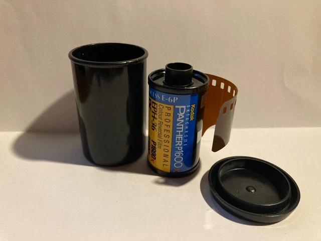 **RARO** KODAK EKTACHROME Panther 1600 pellicola diapositiva ISO 36 exp ...