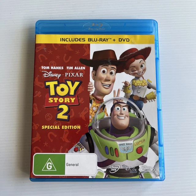 TOY STORY 2 (Blu Ray,1999) Disney Pixar Tom Hanks Animation Comedy ...