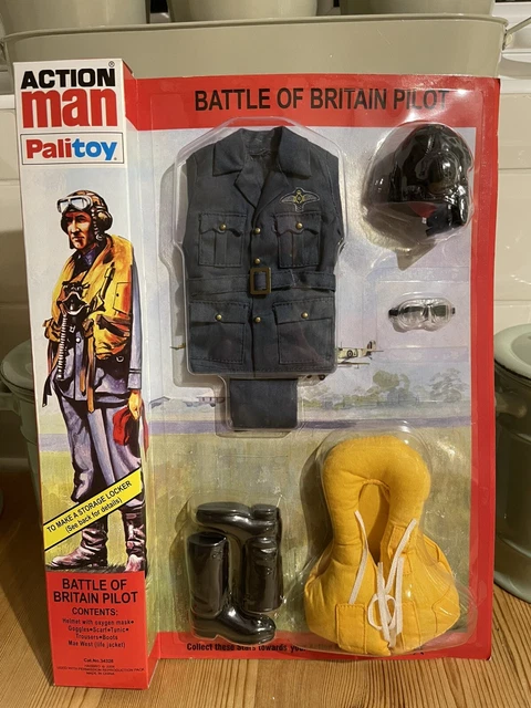 VINTAGE ACTION MAN 40th Anniversary Carded Battle Of Britain Pilot. £ ...