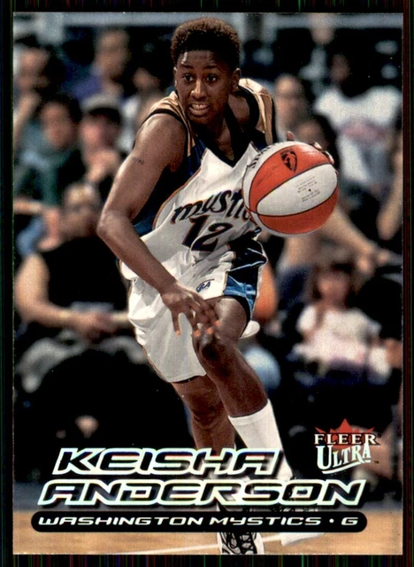 2000-01 ULTRA WNBA Keisha Anderson RC Washington Mystics #101 EUR 2,18 ...