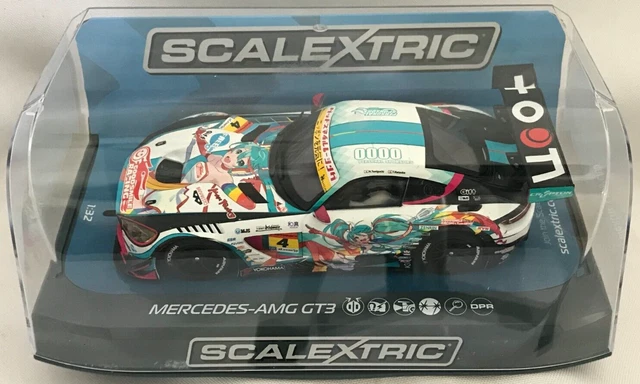 SCALEXTRIC MERCEDES-AMG GT3 Goodsmile Hatsune Miku Super GT 2016 Cat ...