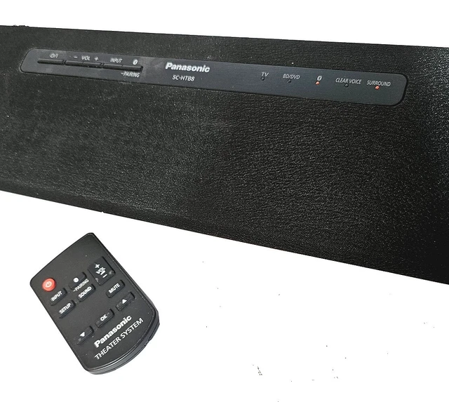PANASONIC SC-H2B8 BLUETOOTH SOUND BAR SPEAKER with REMOTE £44.99 ...