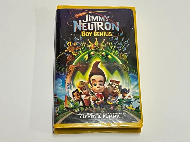 JIMMY NEUTRON: BOY Genius (VHS, 2002, Clam Shell) $5.49 - PicClick CA