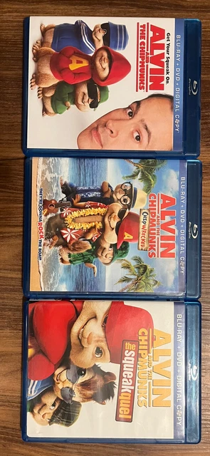 ALVIN AND THE Chipmunks Trilogy Blu Ray Bluray EUR 15,49 - PicClick FR