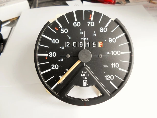 VW PASSAT MK1 Golf Mk1 Early Vdo Speedometer Clock Non Rev Counter ...