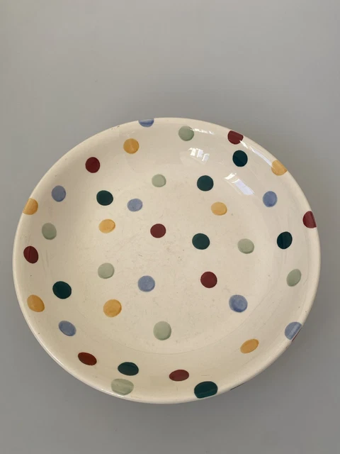EMMA BRIDGEWATER POLKA Dot Pasta Bowl Medium £17.22 - PicClick UK