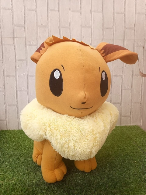 LARGE 50CM+ POKÉMON Eevee Plush Toy - Soft, Cuddly & Collectible Teddy ...