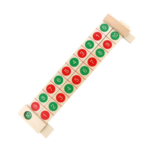 1PC ADDITION SUBTRACTION Trainer Numbers Ruler Geometry Calculation Toy ...