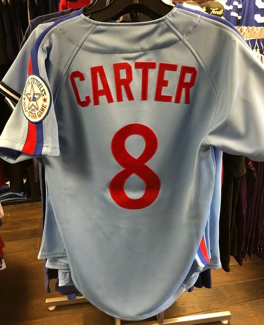 GARY CARTER MITCHELL Ness Montreal Expos Authentic Pro MLB Blue 1982 ...